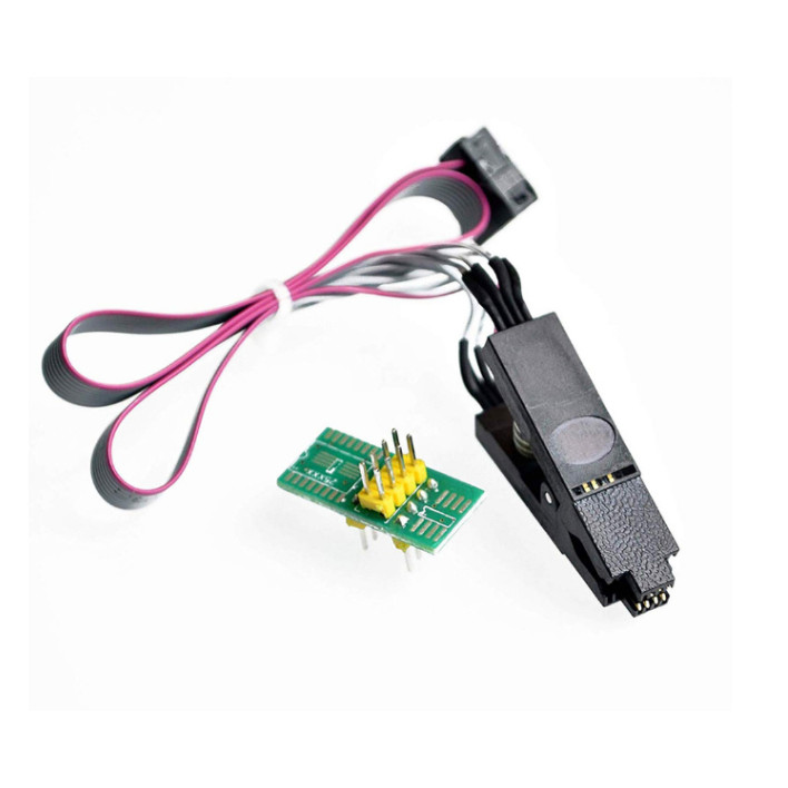 SOIC8 SOP8 Flash Chip IC Test Clips Socket Adpter BIOS/24/25/93 ...