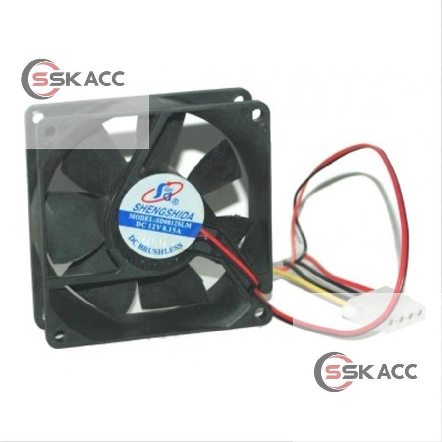 Fan Casing 12 cm Black / CPU Casing Fan / Fan Case 12cm SSKACC-COMPUTER ...