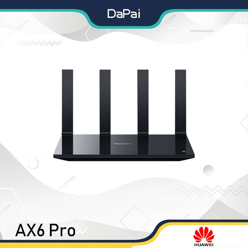 เราน์เตอร์ไร้สาย Huawei Router AX6 Pro WiFi6+7200Mbps Lingxi Dual WiFi Gigabit ความเร็วสูง ...