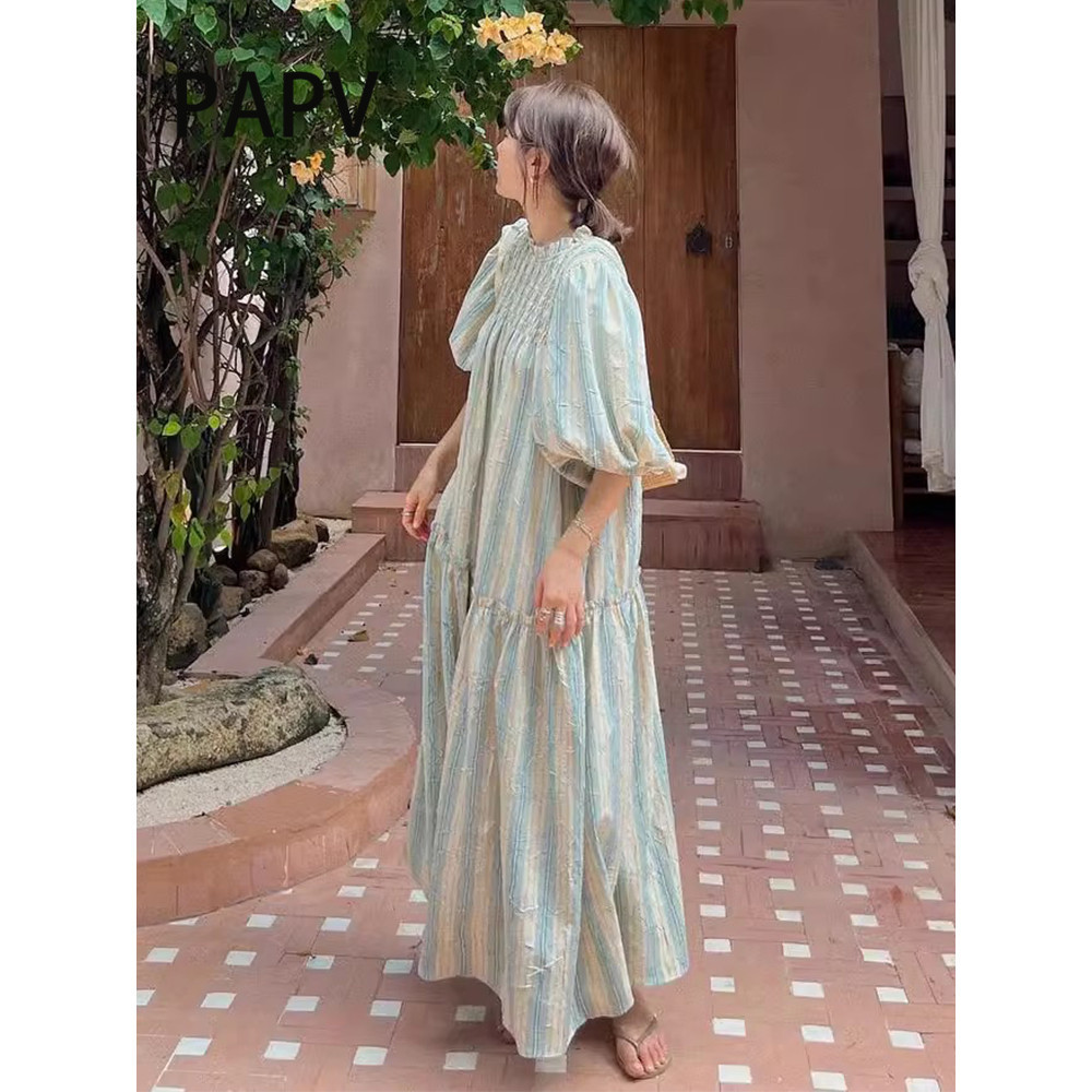 Papv Chic Halo ย ้ อมลายหลวมความยาวปานกลางชุดโคมไฟ 2717 | Shopee Thailand