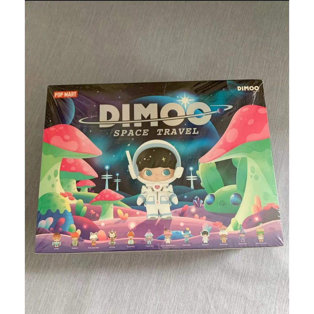 【ของแท้】 POPMART Dimoo space travel series กล่องสุ่ม Brand new box ...