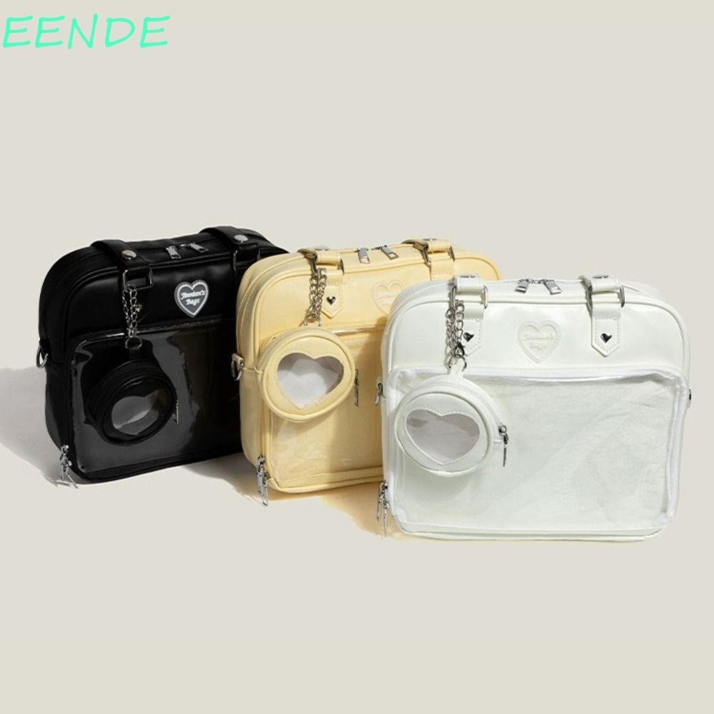 Eende Small Ita Bag, Clear Multi-purpose Pin Display Bag,Crossbody ...