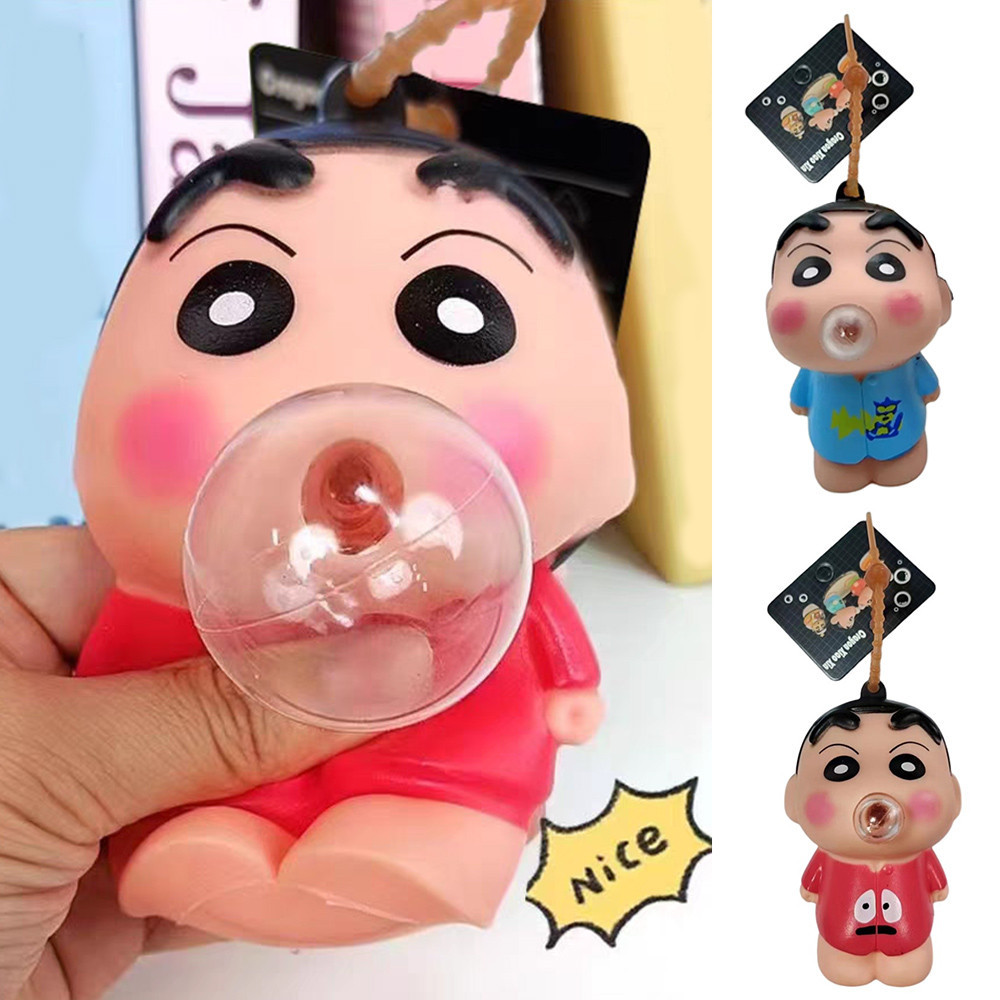 ความเครียดบรรเทาของเล่น Decompression Key Crayon Shin-chan Bubble พวง ...