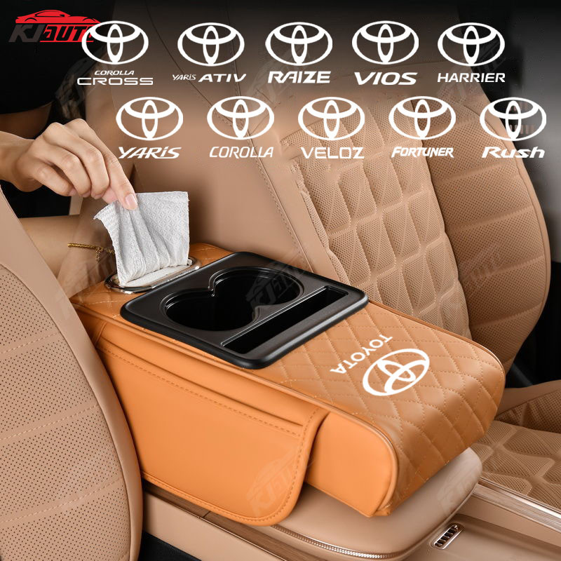 Toyota Gr Sport Gr Gazoo Racing Car Armrest Box Height Pad Central ...