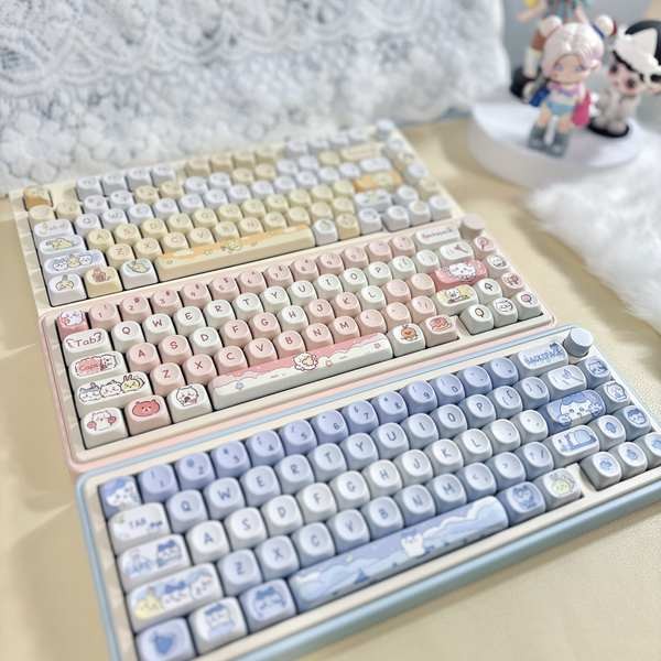 คีย์แคป คีย์แคปไทย keycap Long Cheng chikawa chikawa chikawa Cat ...