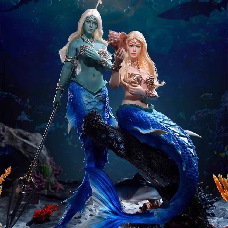 Tbleague 1/6 Mermaid PL2024-225A/B Blue Style/Regular Style Action ...