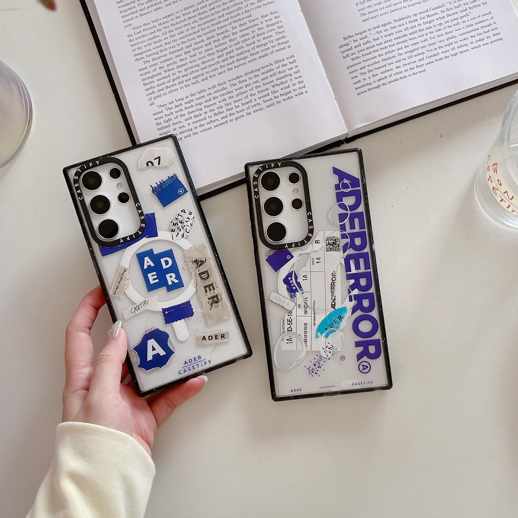 Ader CaseTif คุณภาพสูงแม่เหล็กโปร่งใสอะคริลิคเคสโทรศัพท์เหมาะสําหรับ ...