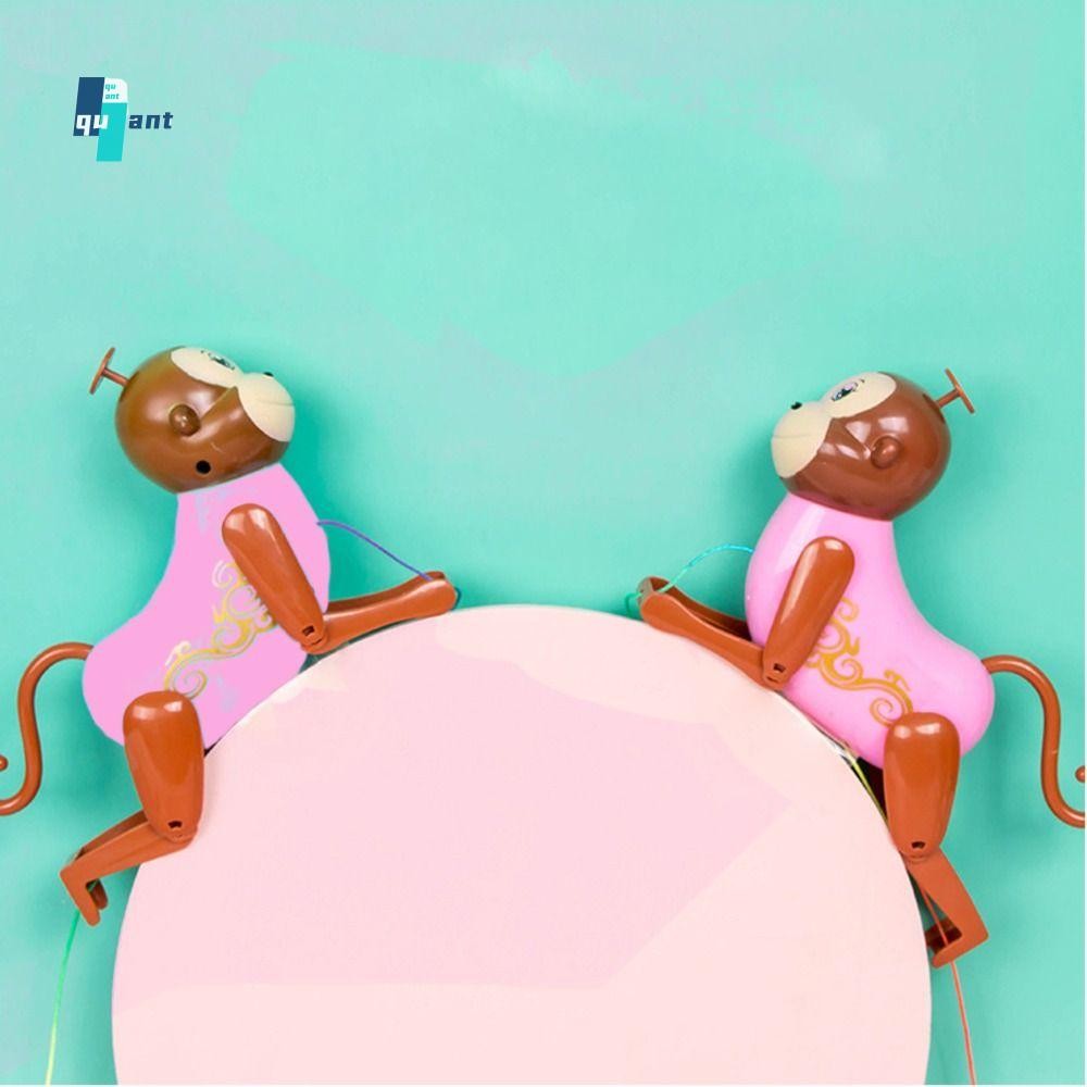 Quantumsky Pull-and-Climb ของเล่นเด็กลิง,การ์ตูนเชือกปีนลิง,ตลกพลาสติกสีชมพู/สีฟ้าเป็นมิตรกับ ...