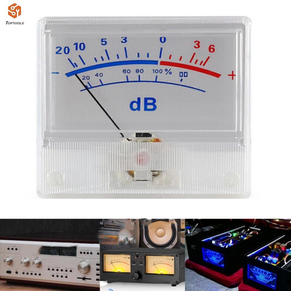Meter Header Clear Analog Display Pointer Digital VU Meter Power Meter ...