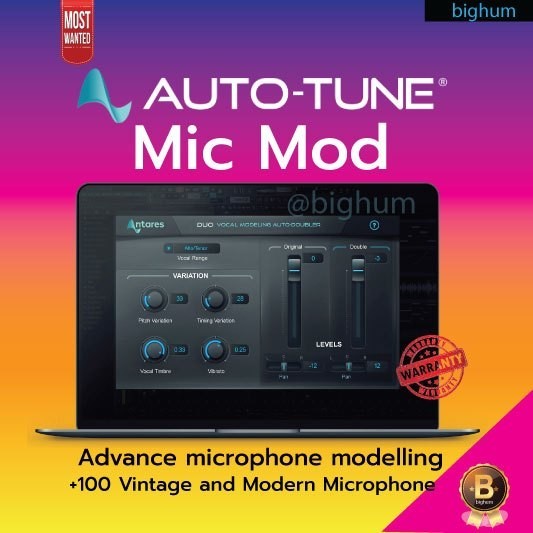Auto tune Mic Mod v4 | Full software win / Mac | antares Plugins ...