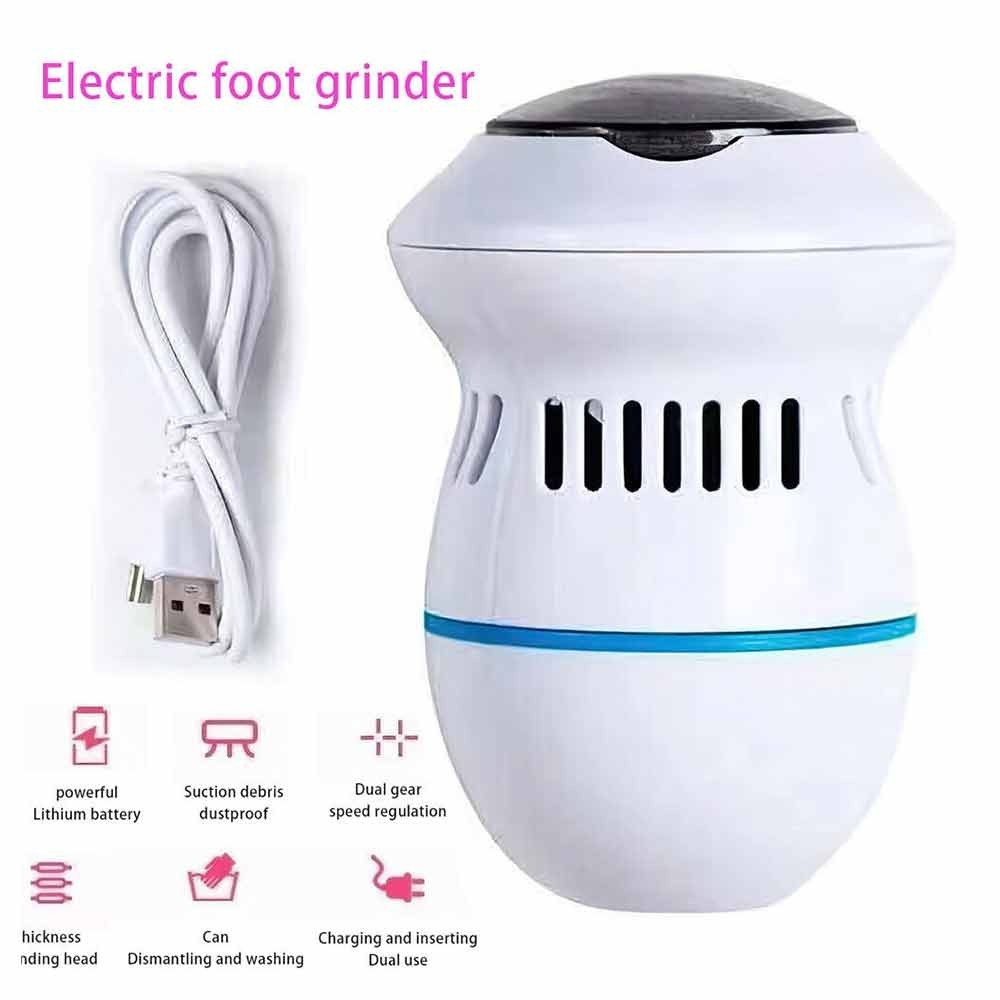 Rechargeable Electric Foot File Grinder Foot Pedicure Tools Dead Skin ...