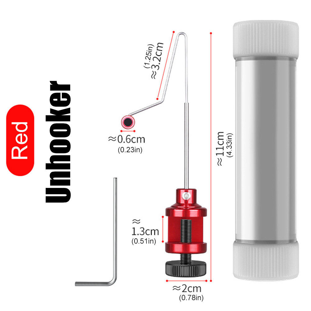 [ ระเบิด1.th ] Fish Hook Remover ปรับปลา Unhooker ปรับสําหรับ Crucian ...