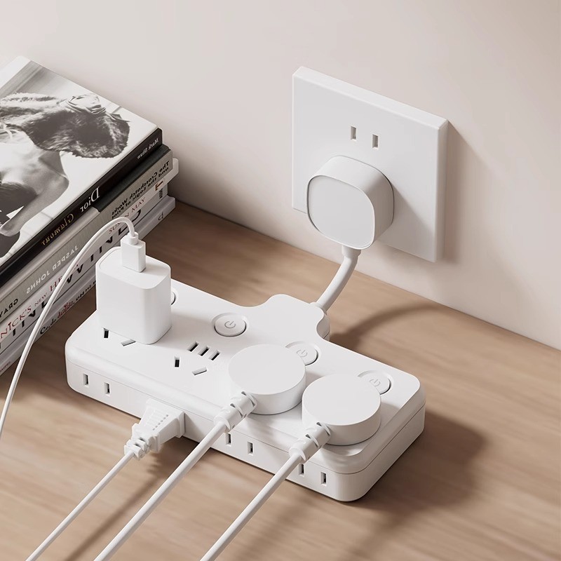 ซ ็ อกเก ็ ต One-to-Multi-Function Plug Converter Multi-Plug Power ...
