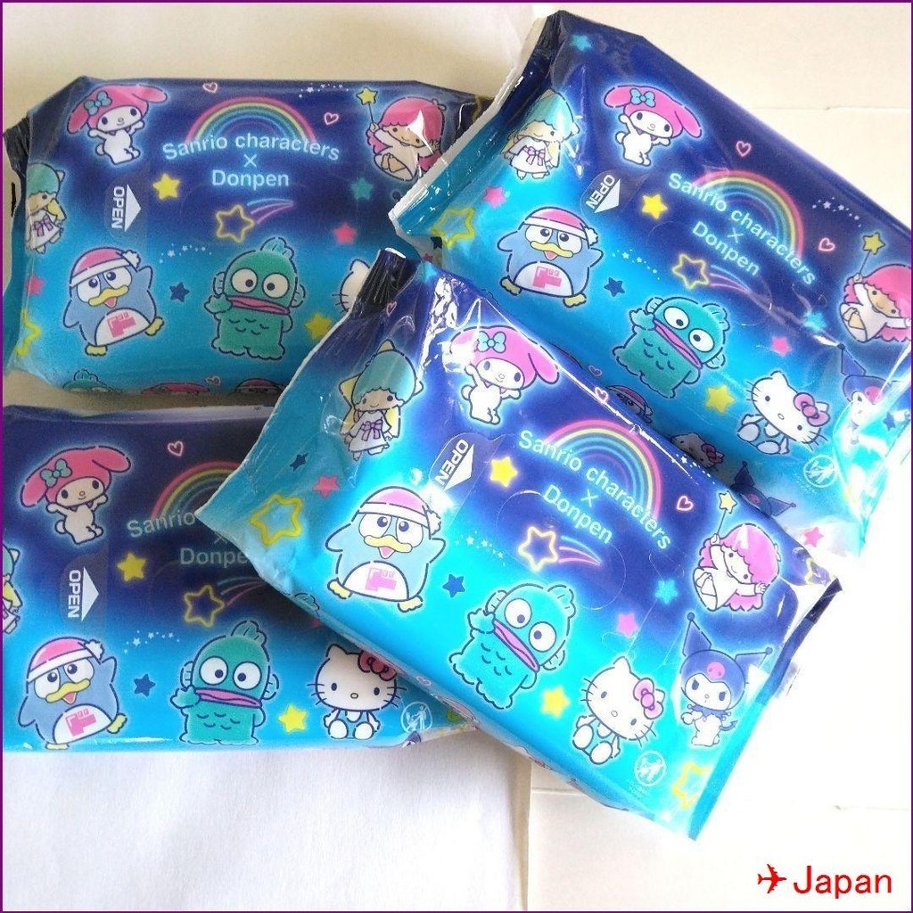 [ใหม่/ไม่ได้ใช้] กระดาษทิชชู่เปียก Sanrio Donpen Character 【ส่งตรงจาก ...