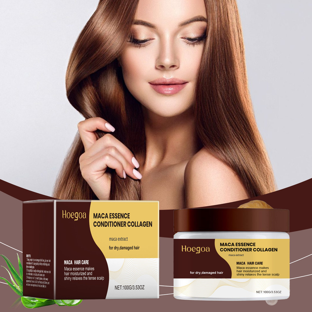 100g Hoegoa Collagen Conditioner ครีมนวดผมสูตรอ่อนโยน Smoothing ...