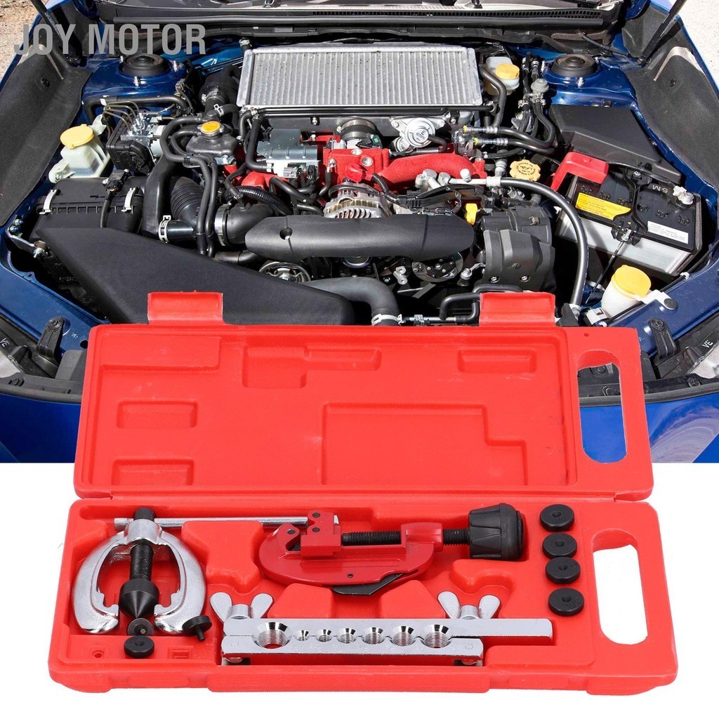 JOY Motor 10 ชิ้นท่อ Flare ชุดเครื่องมือ Double Repair Flaring ...