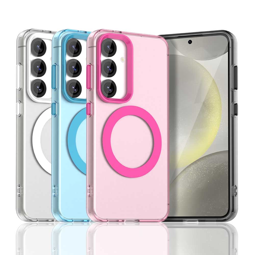 Magnetic Wireless Charge Candy สีสําหรับ Samsung Galaxy A06 A16 A26 A36 A56 A05 A05s A15 A25 A35 ...