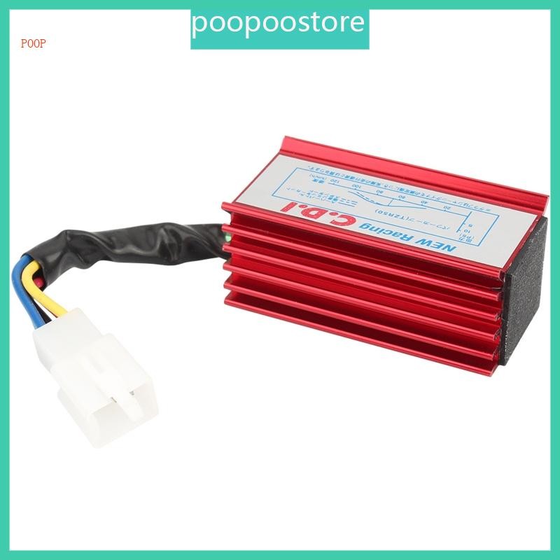 Poop Performance 5 Pin Racing CDI สกู๊ตเตอร์ Moped Go Kart ATV 50cc ...