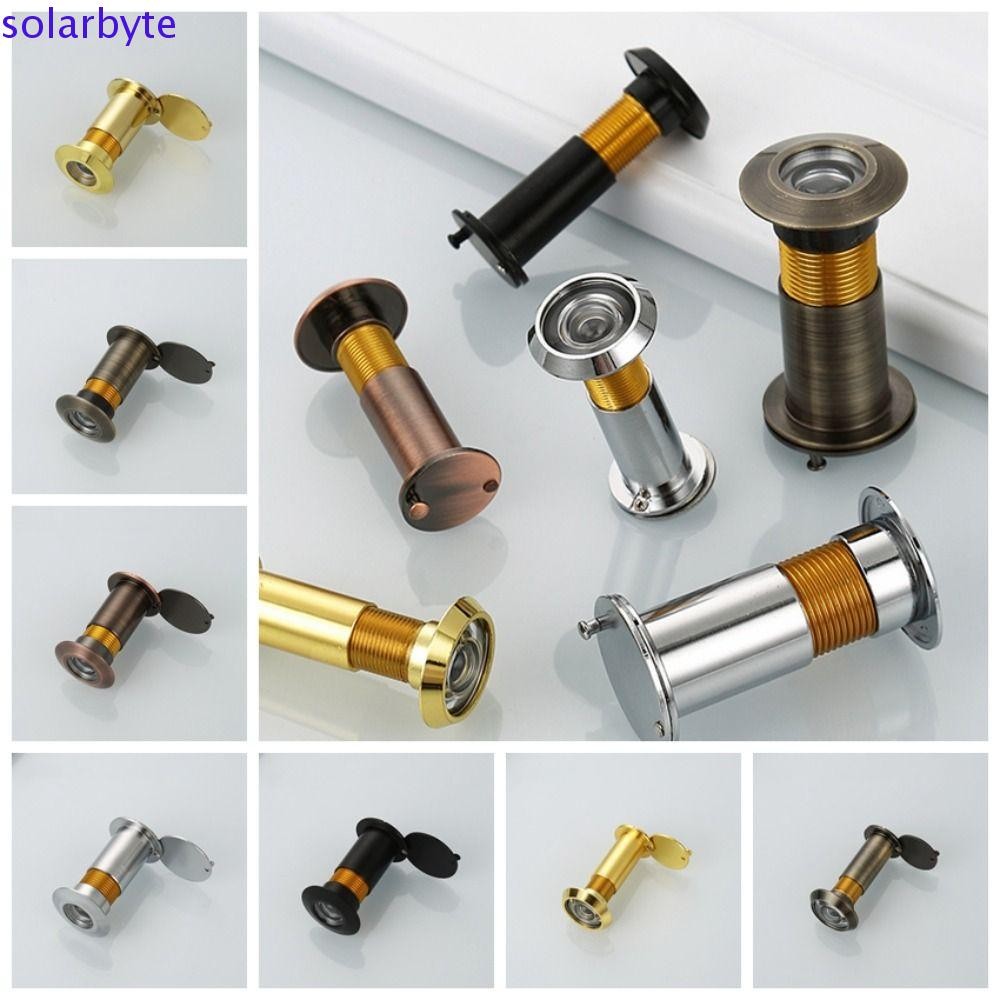 Solarbyte HD Cat Eye กล้องประตู, Anti-skid Anti-pry ซ่อนแมวตา, Viewer Anti-peeping Peep Hole ...