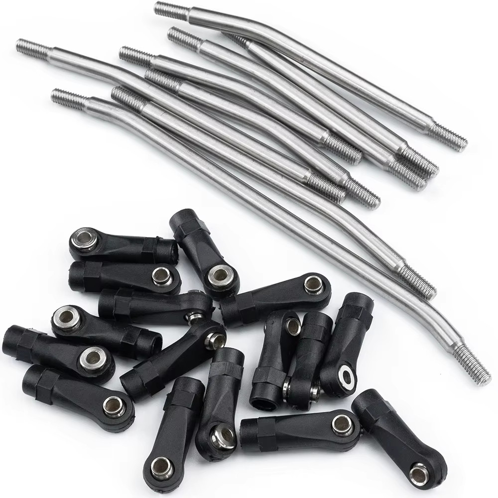 สแตนเลส Hi-Clearance Suspension Link Rod Link Link ชุดสําหรับองค์ประกอบ ...