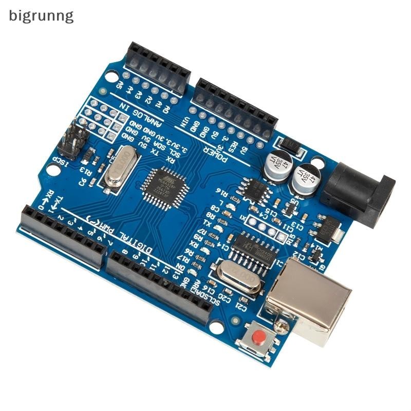 Bigrunng WWZMDiB UNO R3 บอร์ดเข้ากันได้กับ Arduino IDE พร้อมสาย USB 2.54 มม. หัวหมุดตรง ...