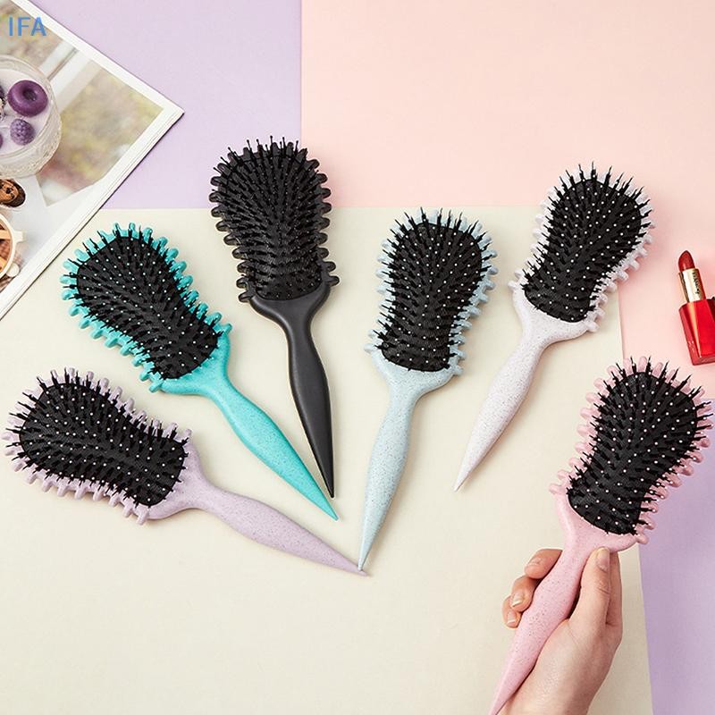 IFA Air Cushion Comb Anti-Static Tangled หวีผม Detangling หวีผมเปียก ...