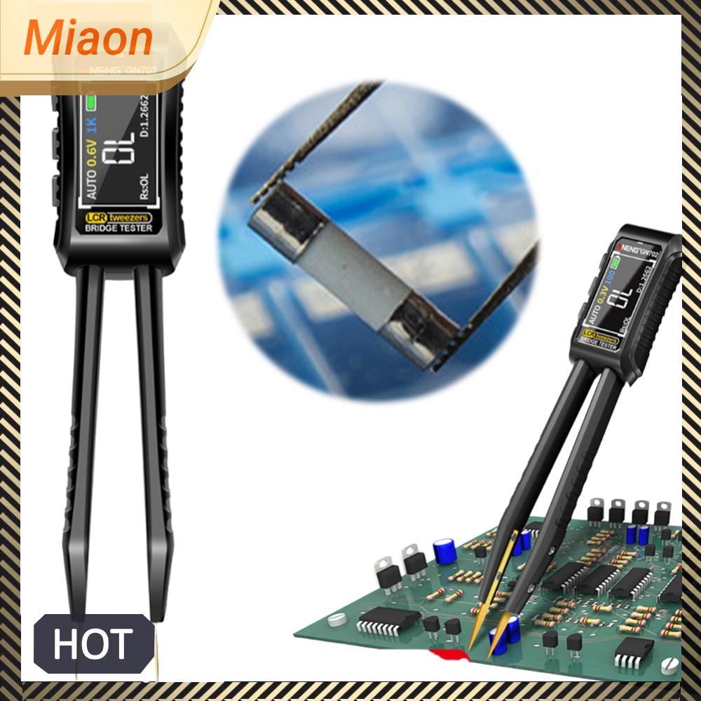 Digital Smart Tweezer LCR SMD ESR Mini Tester LCR Meter Tweezer ...