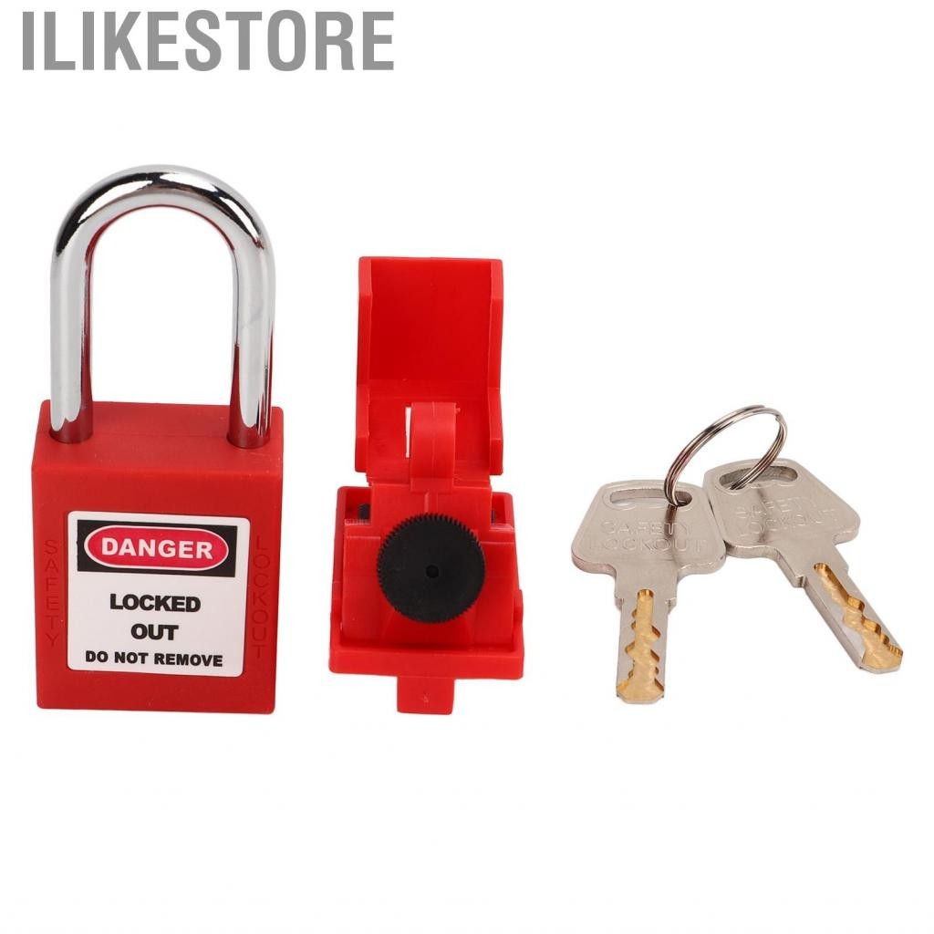 Ilikestore Circuit Breaker Lock Safety Padlock Reinforced PA Nylon with ...