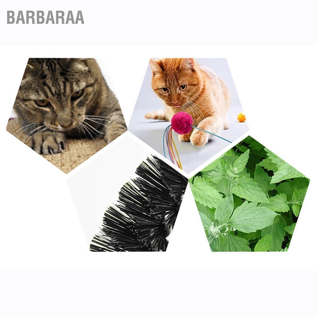 Barbaraa Cat Self Groomer เป็นมิตรกับผิวป้องกันการลื่นสบายนวดโค้ง Face ...