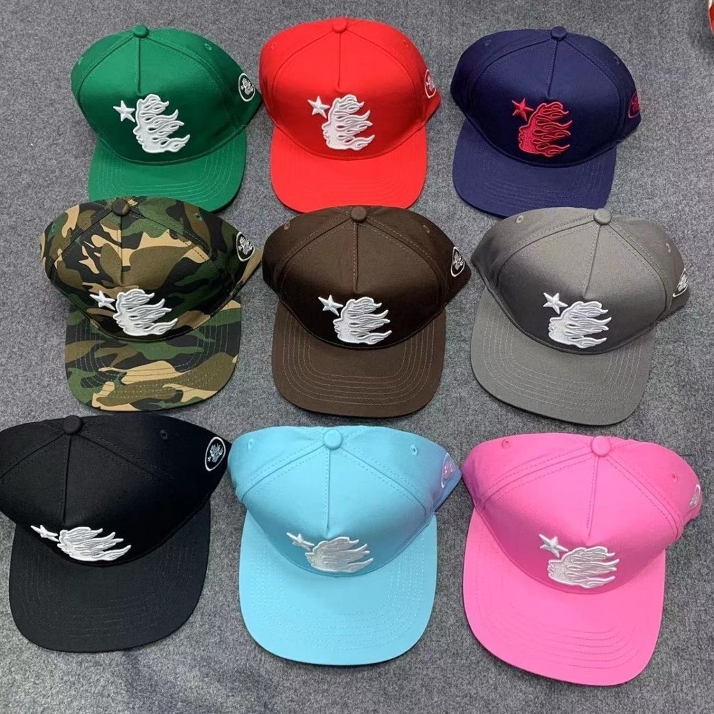 HELLSTAR New European and American Street Flat Brim Baseball Hip Hop ...