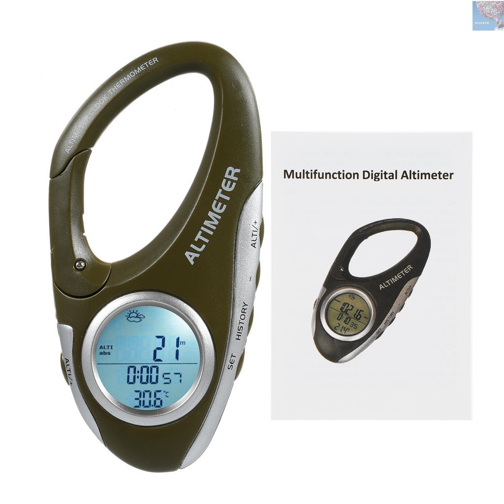 Doubth เครื ่ องวัดอุณหภูมิ Barometer มัลติฟังก ์ ชั ่ นพร ้ อมจอแสดงผล ...