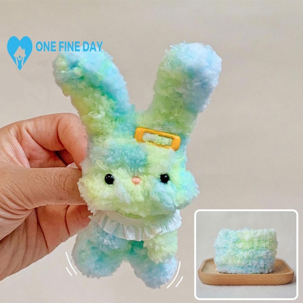 Gradient สี Plush Twist Stick DIY ของเล ่ นอุปกรณ ์ Furry String Bar ...