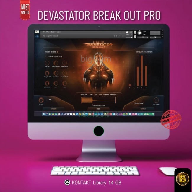 Evolution Devastator Breakout Pro | Kontakt Library | sound design | Drophooks | Software ...