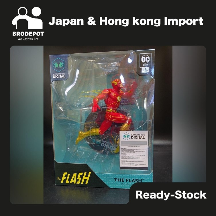[Ready stock] McFarlane DC DIRECT 12IN POSED STATUE THE FLASH BY JIM ...