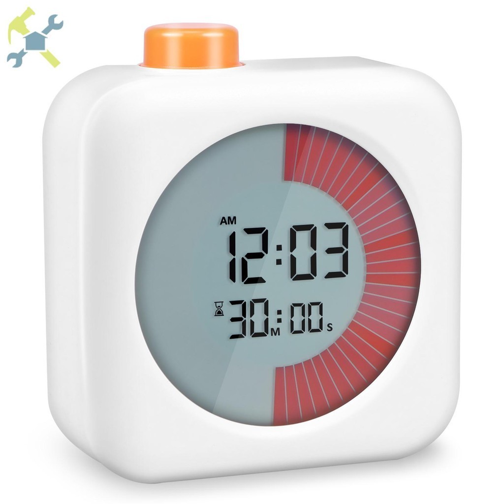 Digital Visual Timer สําหรับเด็กผู้ใหญ่ 60-Minute Visual Countdown ...