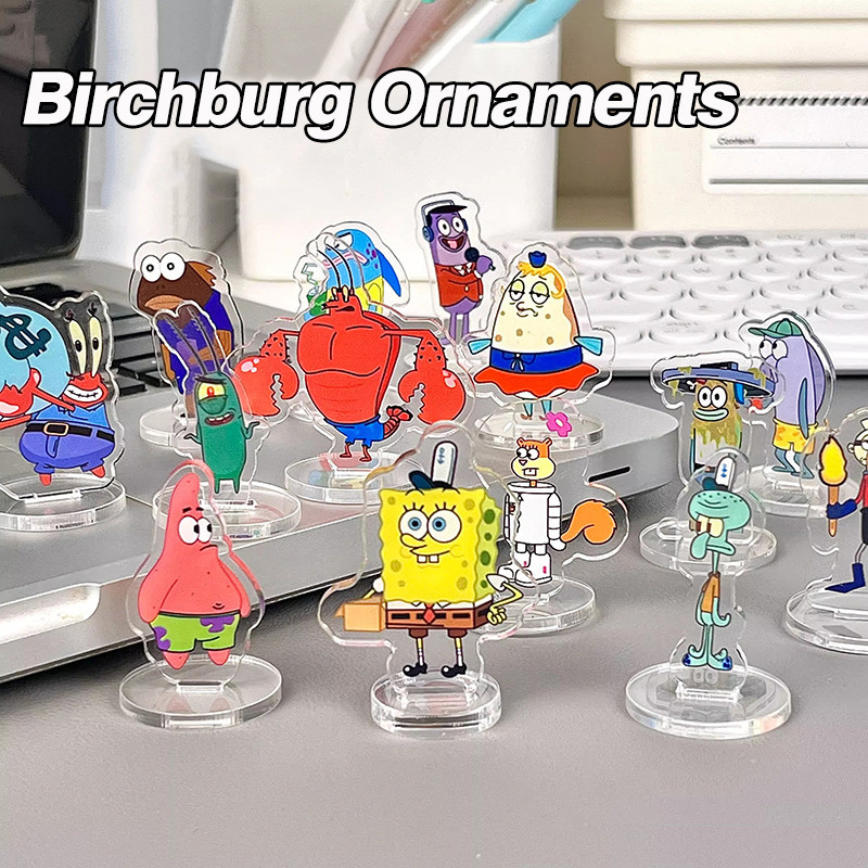 Spongebob Squarepants Desktop Jewelry Cute Acrylic Standing Brand Gift ...