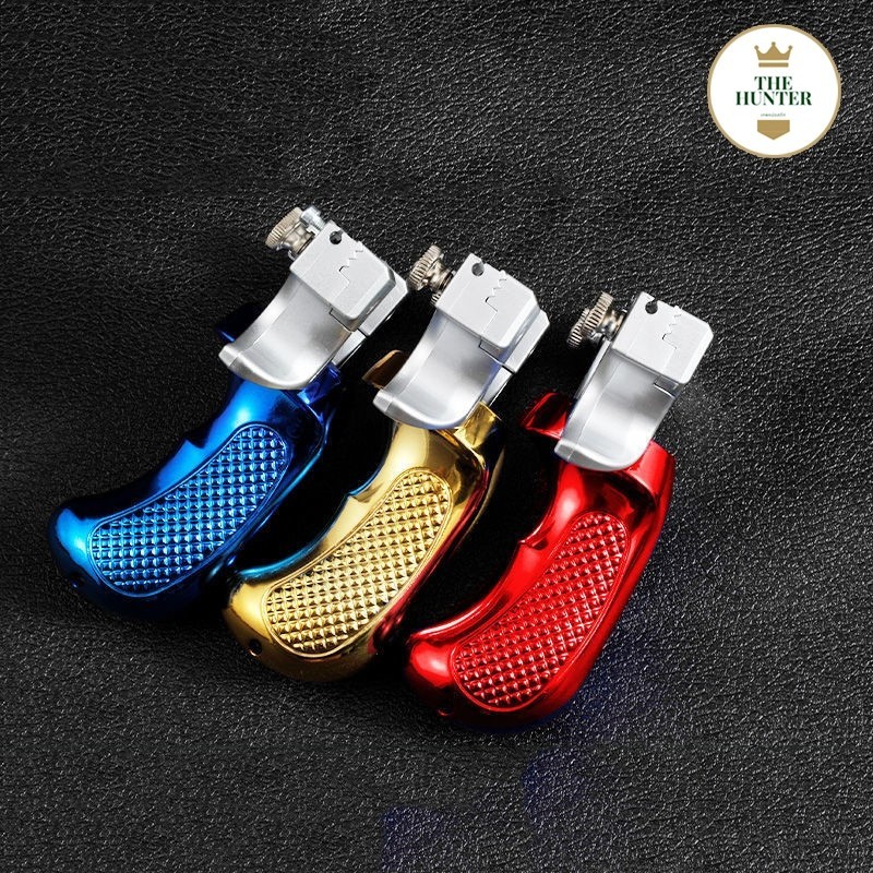 พร้อมส่งในไทย หนังสติ๊ก 4 สี ทอง แดง ดำ น้ำเงิน หนังสติ๊กจีน นำเข้า รหัส HT-072 รุ่น ด้ามสี ABS ...