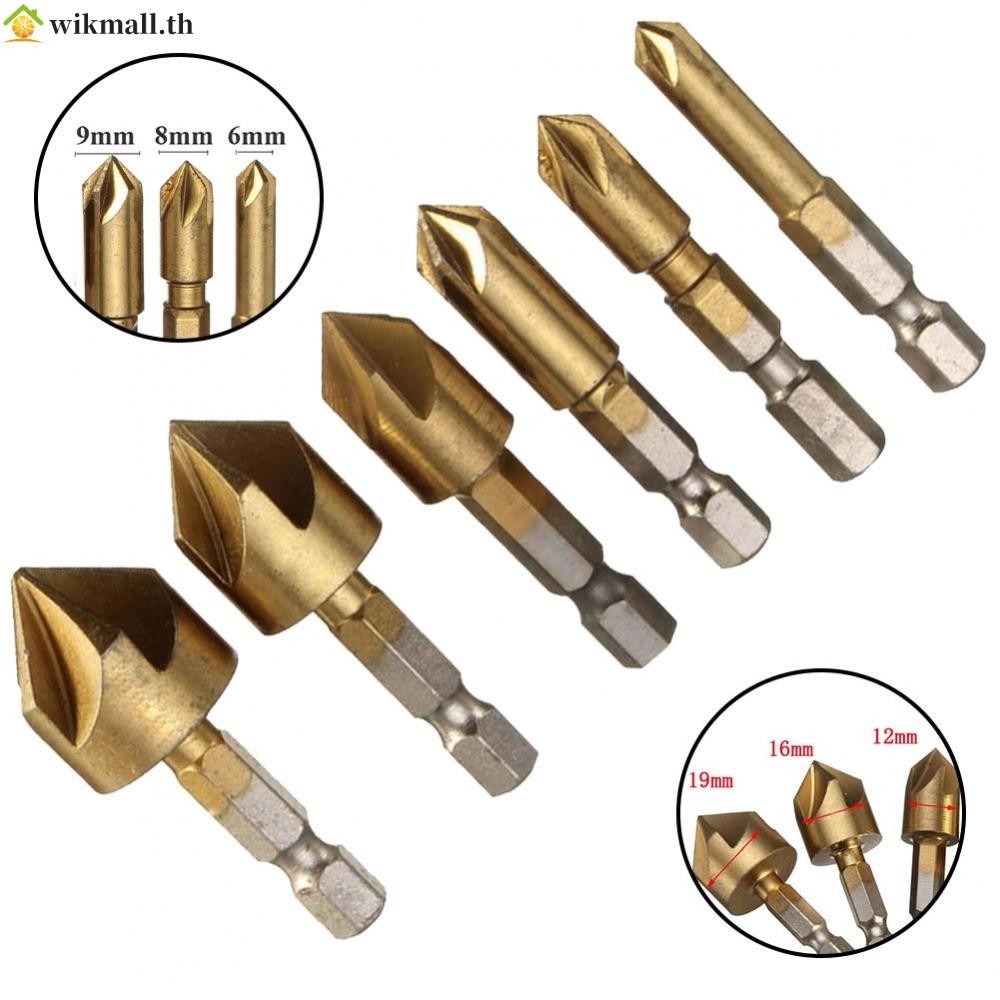 【WIK】High Performance 90 Degree Countersink Drill Bit Cut Quickly and ...
