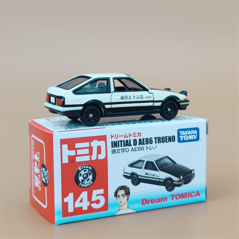 ของแท้ Domeka Black Box Alloy Car Simulation Initial D Toyota AE86 ...