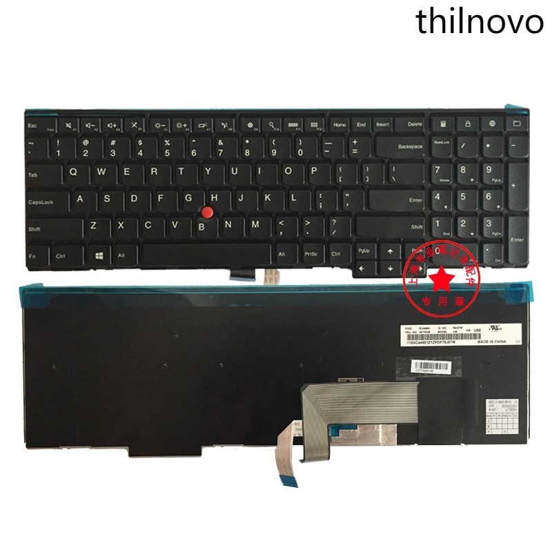 เหมาะสําหรับ Lenovo E531 L540 W540 T540 T540P E540 W550 W541 P50S ...