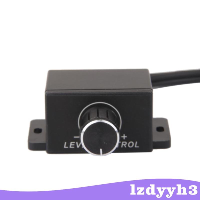 [Lzdyyh3] เครื่องขยายเสียงรถยนต์เบสระดับปุ่มควบคุมระดับเสียงสเตอริโออินพุต RCA และเอาต์พุต ...