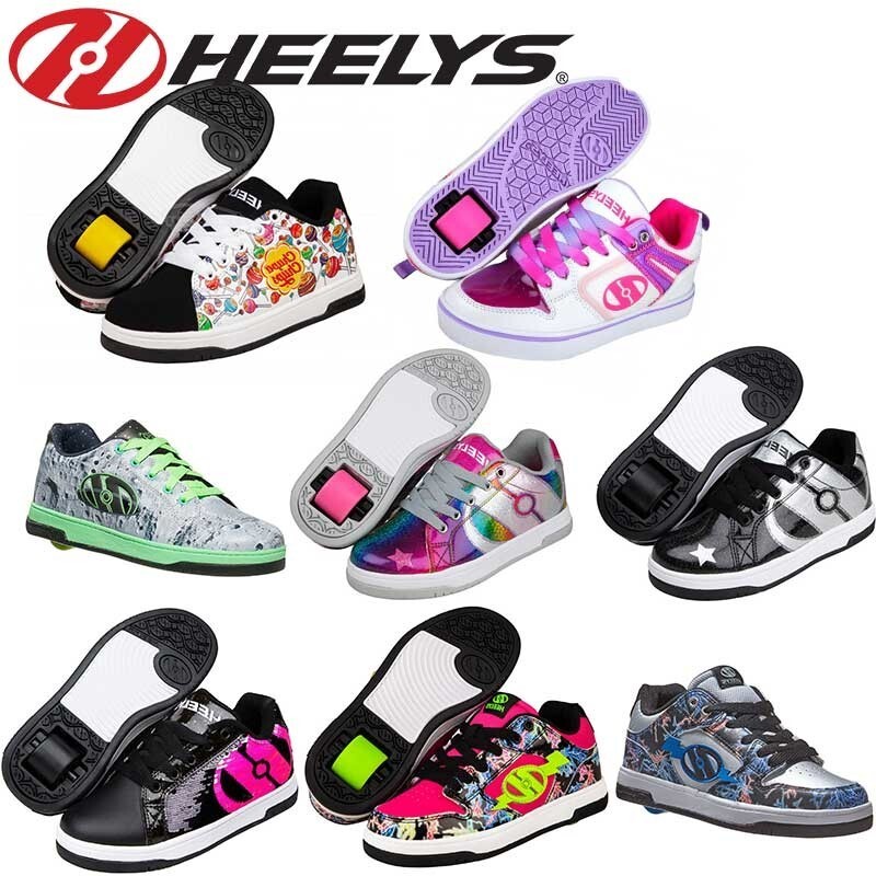อเมริกัน HEELYS Runaway รองเท้าชายหญิงเด็กนักเรียนผู้ใหญ่รองเท้าล้อ ...