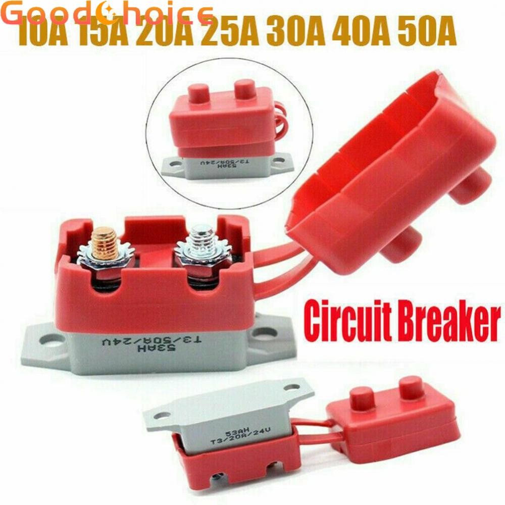 รีเซ็ตอัตโนมัติ Circuit Breaker Overcurrent Universal 6V-28V รีเซ็ต ...