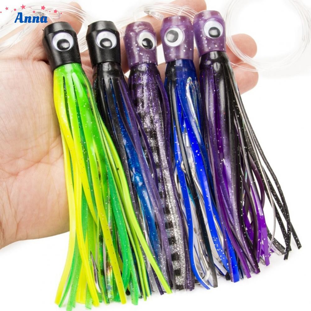 Octopus Soft Bait 3D Dynamic Fisheye เหล็กคาร์บอนสูง PVC ทนทานเหยื่อ ...