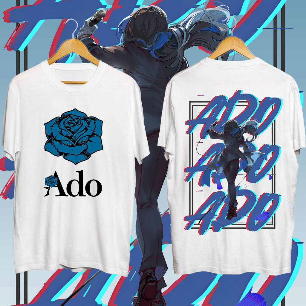 2025 เสื้อยืด UNISEX เสื้อยืด ADO Hibana World Tour 2025 เสื้อยืดคอกลม ...