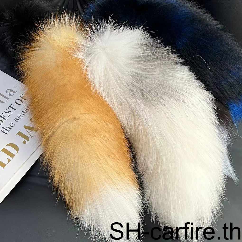 หรูหราสีรุ้งขนสี Buttpulg หาง Foxs หาง Buttplug Therian Gear หางหมาป่า ...