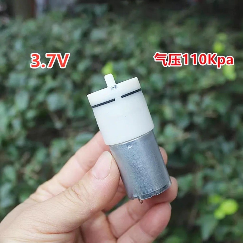 Dc 3.7V 1A Micro Air Pump แปรงคาร์บอน 370 มอเตอร์ 110kpa ขนาดใหญ่กระแสเงินสดปั๊มออกซิเจน Long ...