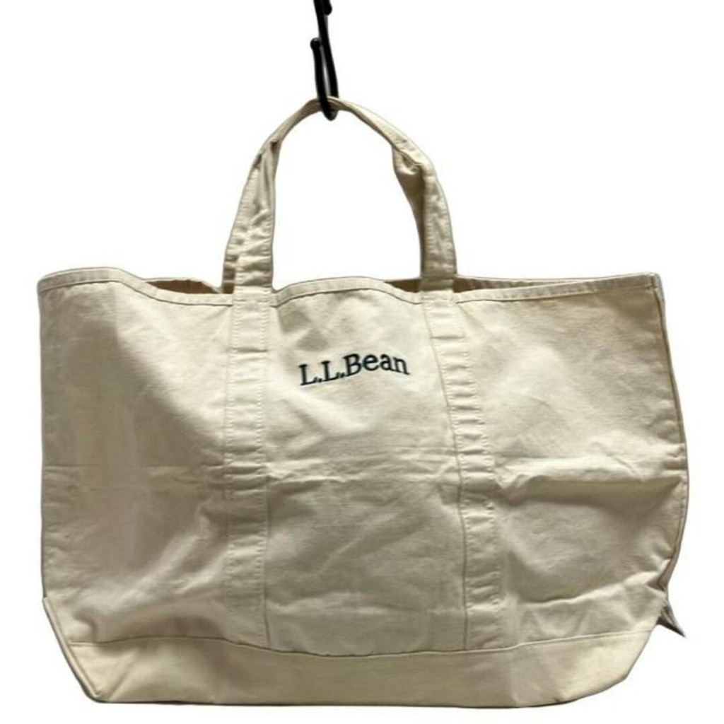 Llbean Tote Bag Purse สีเขียวงาช้าง Ruby ส่งตรงจากญี่ปุ่น มือสอง ...