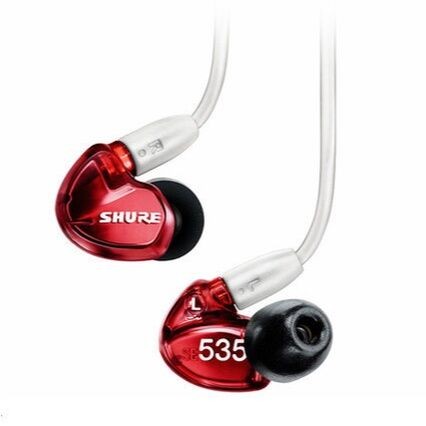สําหรับ Shure SE535 RED LTD รุ่นพิเศษหูฟังชนิดใส่ในหูแยกเสียง Pro ...