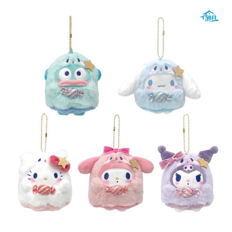 น่ารัก Sanrio Ghost Series ของเล่นตุ๊กตาพวงกุญแจการ์ตูน Hello Kitty ...
